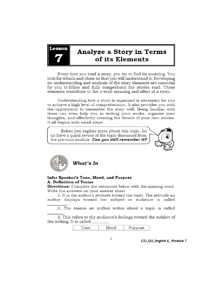 Eng4 Week 7 | PDF