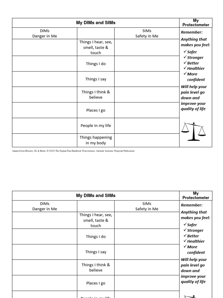 My DIMs and SIMs | PDF | Neuroscience