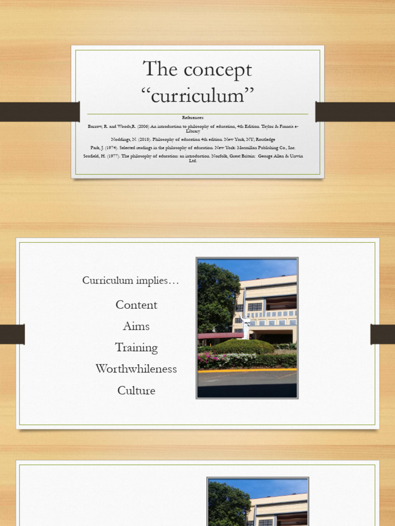 The Concept Curriculum Updated 2024 | PDF | Curriculum | Philosophy Of ...