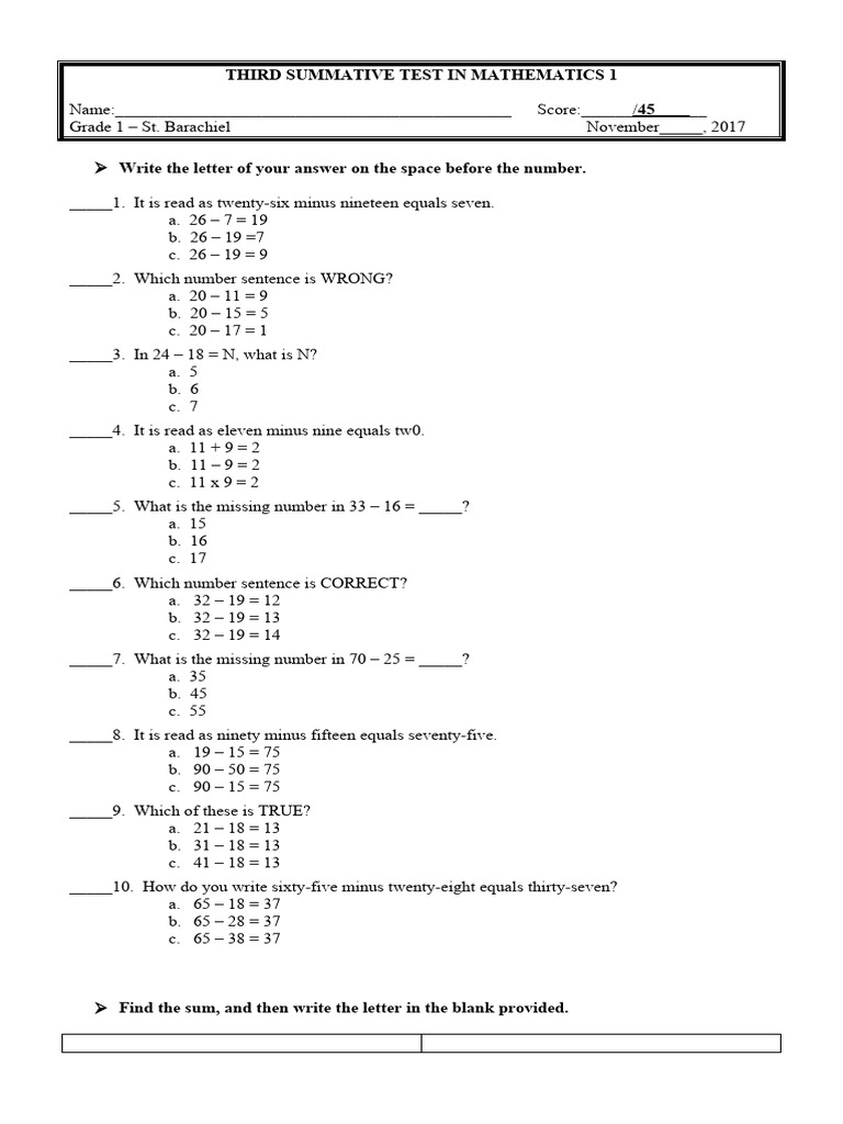 Math 1 | PDF | Summation | Mathematics