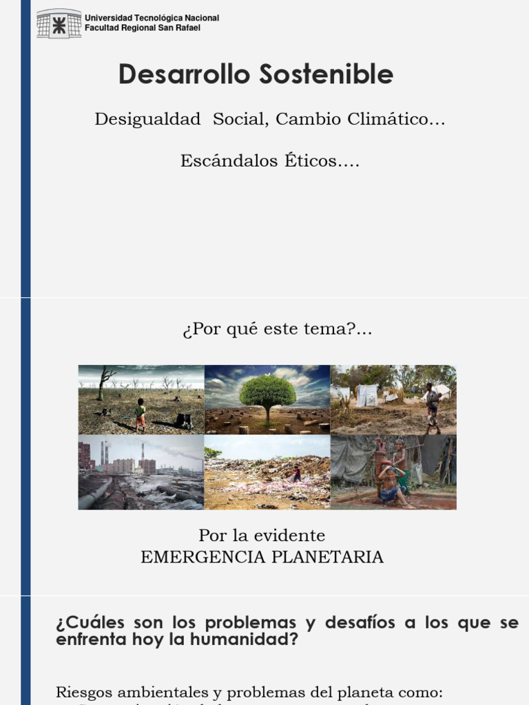 2022 - PRESENTACIÓN DESARROLLO SOSTENIBLE | PDF | Sustentabilidad | Desarrollo sostenible