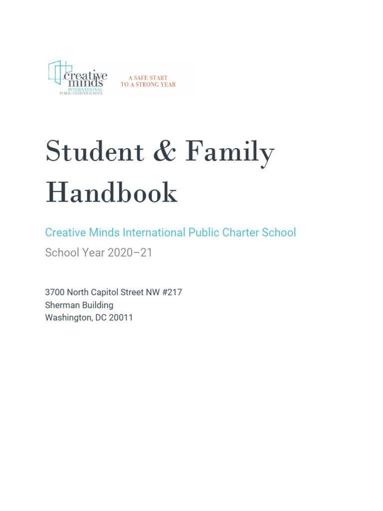 Cmipcs Student and Family Handbook 2020-21 | PDF | Individualized ...