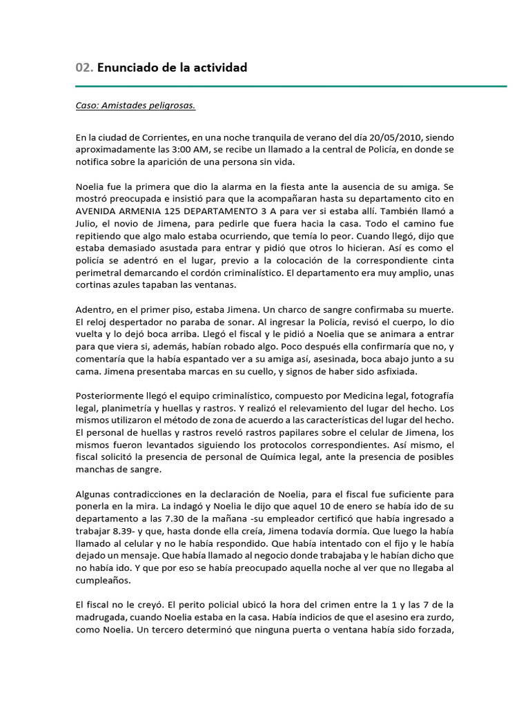 TP1 - Enunciado de La Actividad | PDF