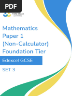 Year 8 Non-Calculator Math Test | PDF | Arithmetic | Mathematics