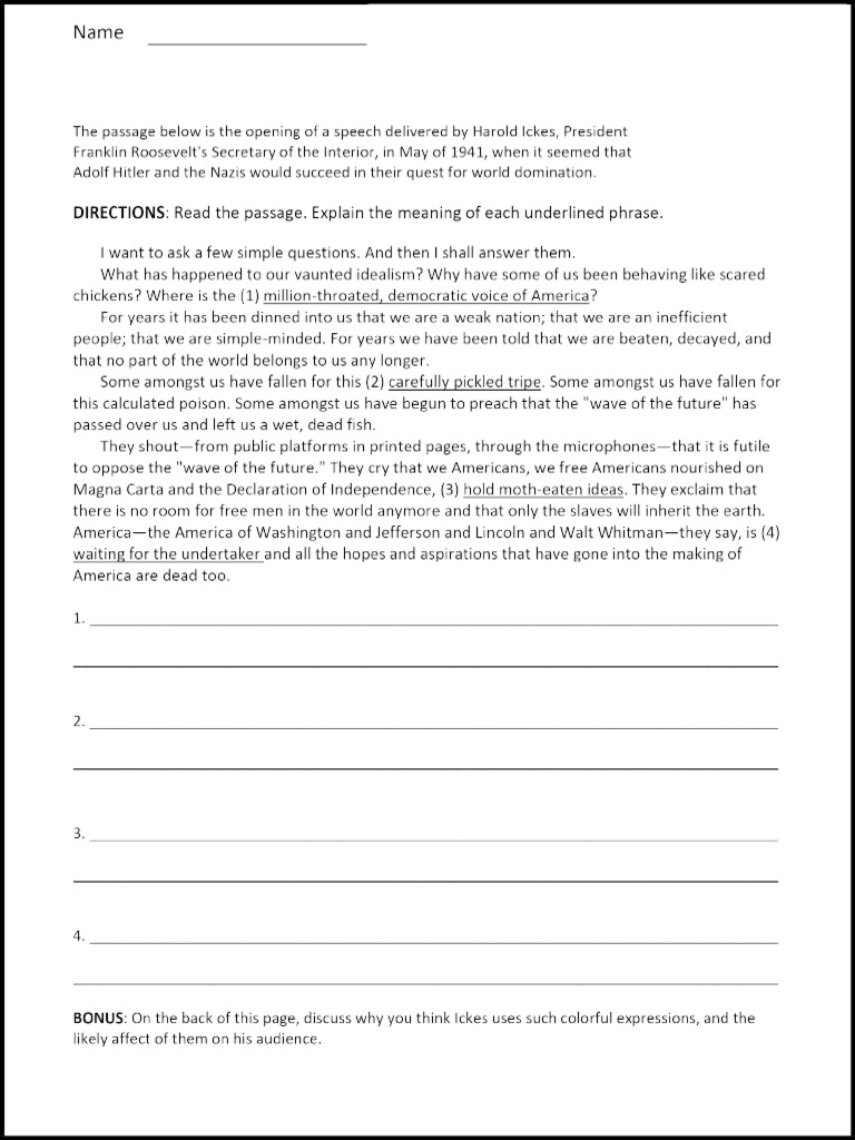 Context Clues 7TH Grade | PDF