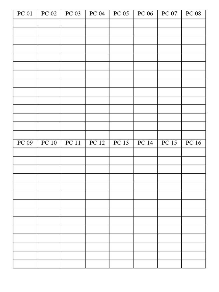 TABLA PC | PDF