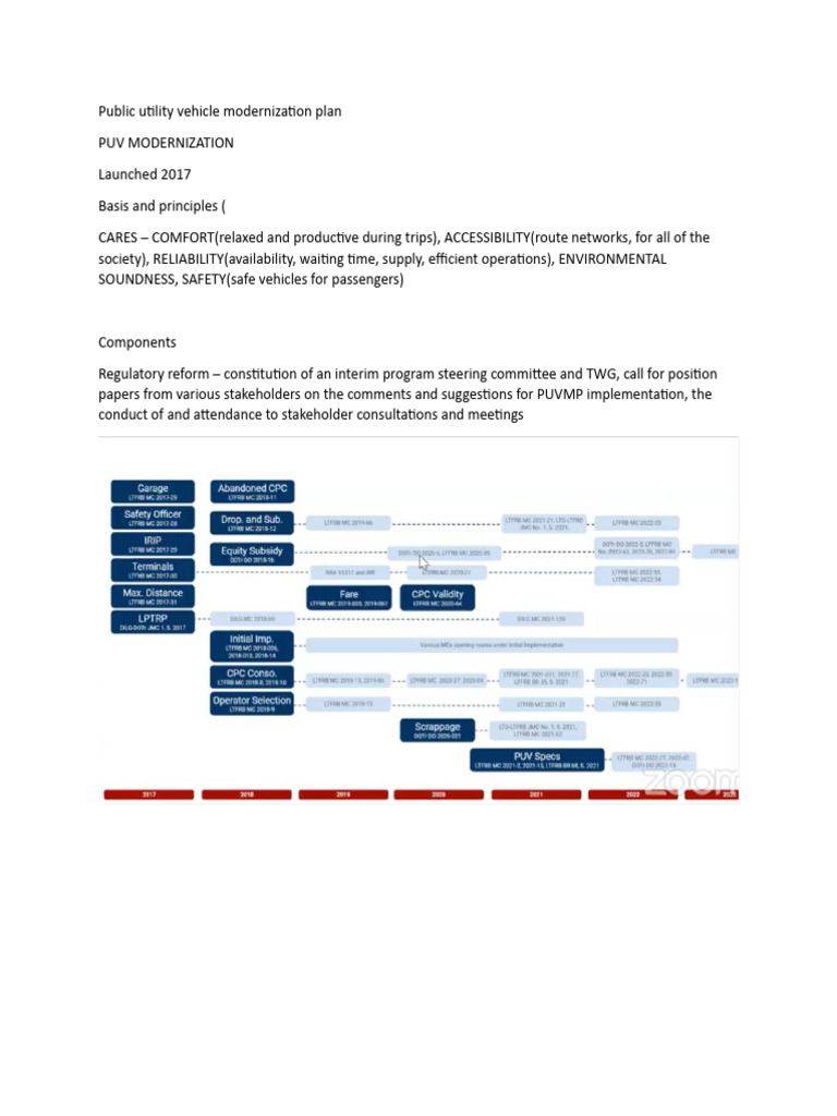 Public Transport Upgrade Plan | PDF