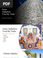 Azeri Alphabet | PDF | Language Arts & Discipline