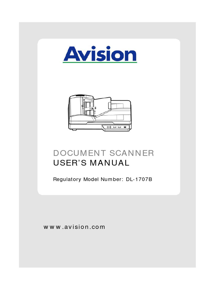 AD120 Manual en | PDF | Image Scanner | Data Compression