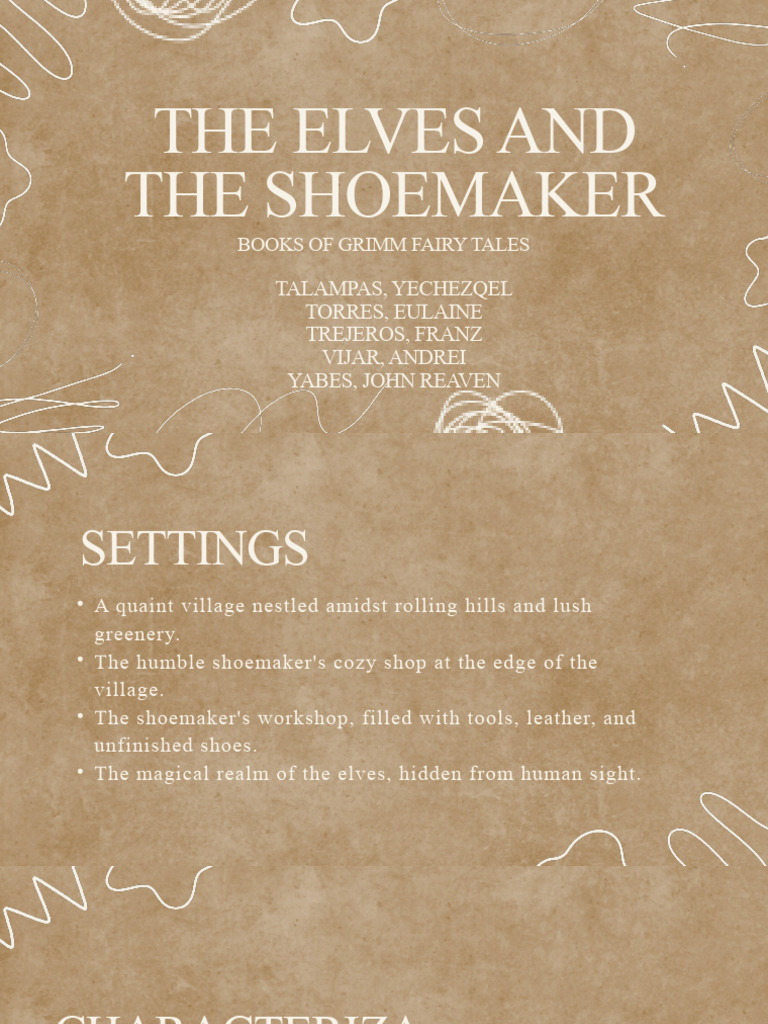 The Elves and The Shoemaker | PDF