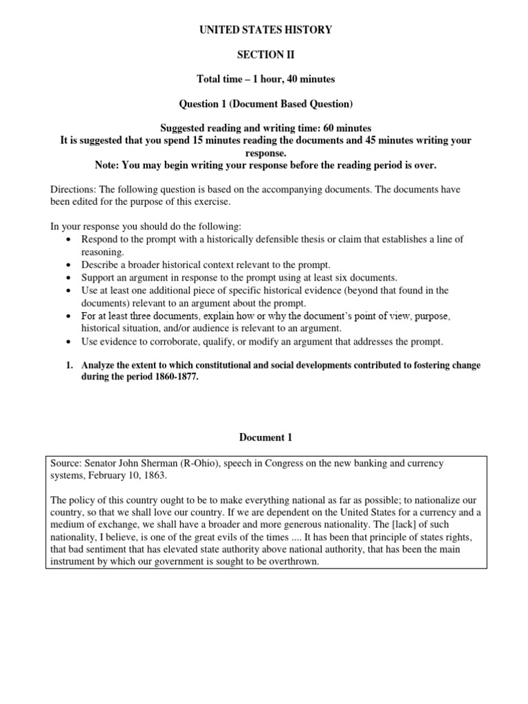 Constitutional Changes 1860-1877 | PDF | Freedman | The United States