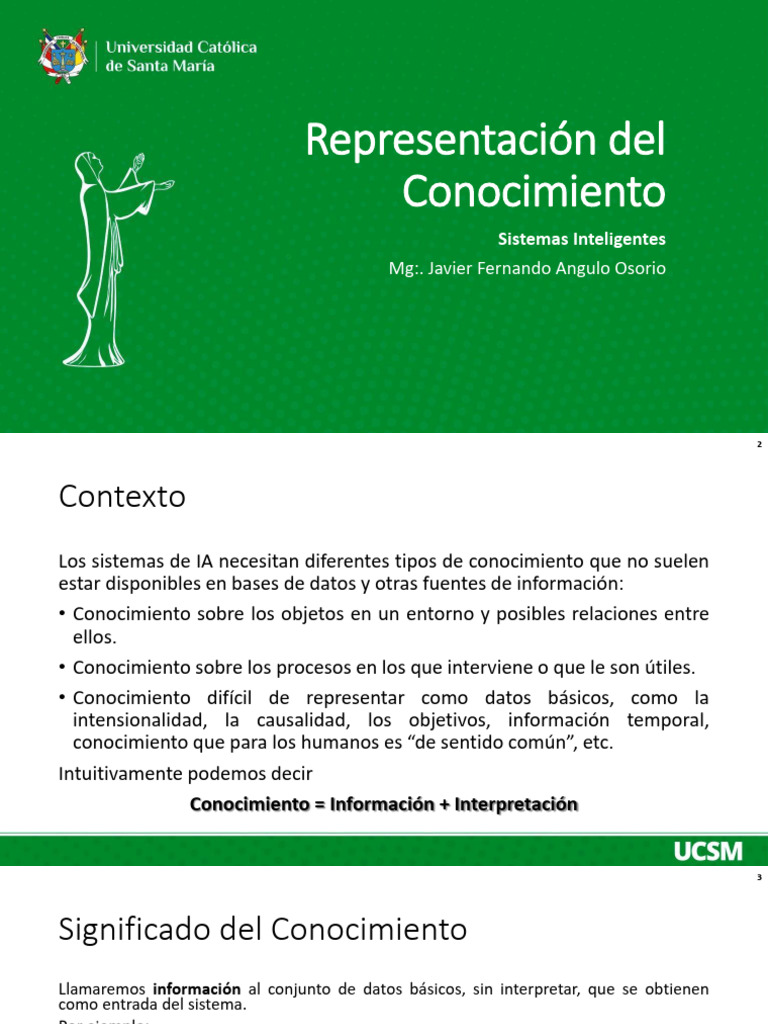 Representacion Del Conocimiento | Descargar gratis PDF | Representación del conocimiento y ...