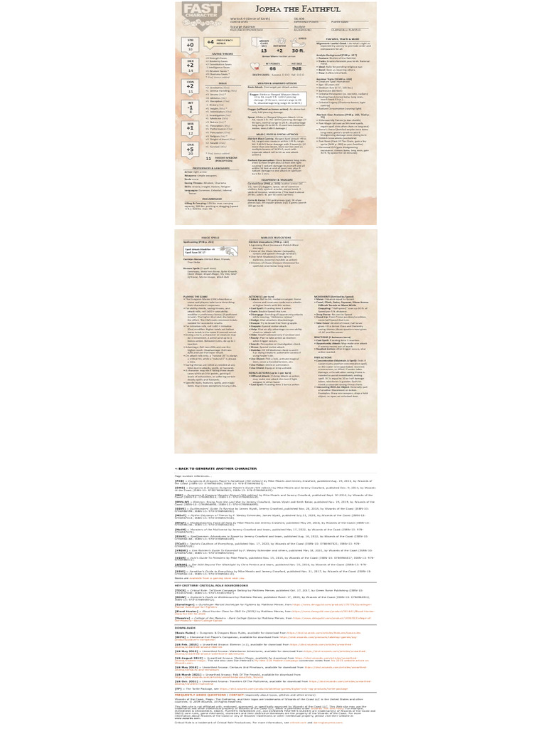 Fast Character - D&D Character Maker - Scourge Aasimar Warlock 9 (Genie ...