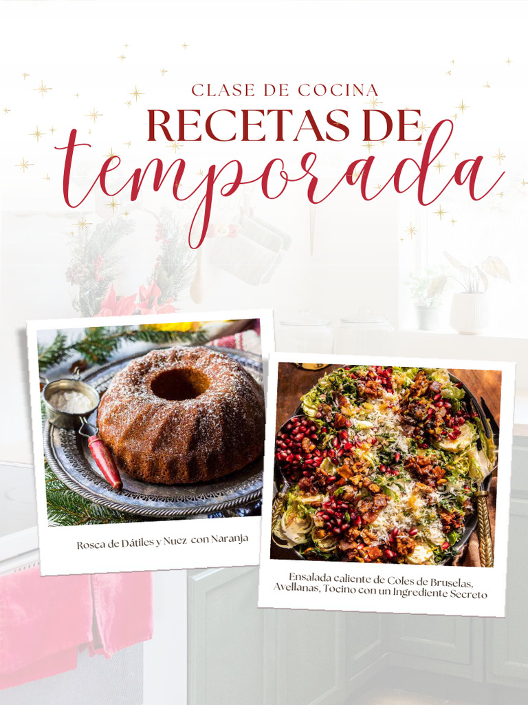 Recetas de Cocina: Rosca y Ensalada | PDF | ensalada | Nuez