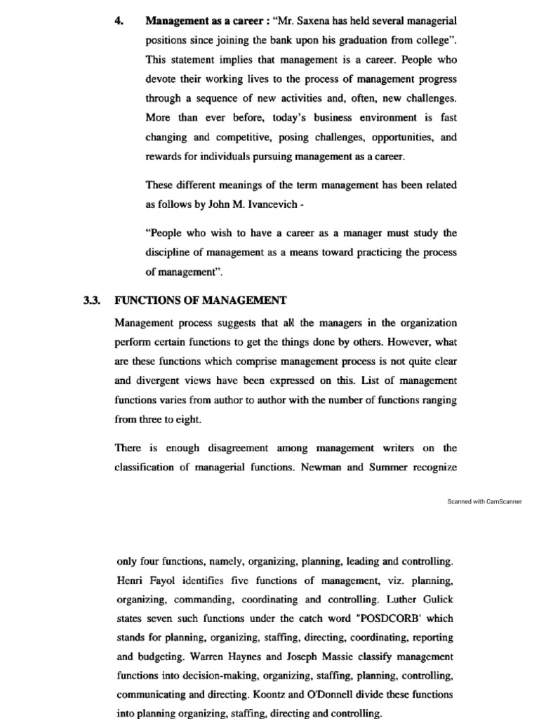 BE EL 8 Management - Functions AMRITA - SHUKLA | PDF