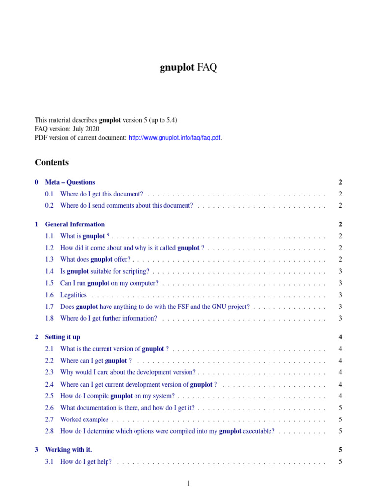 gnuplot_FAQ | PDF | Character Encoding | Typefaces gnuplot_FAQ | PDF | Character Encoding | Typefaces