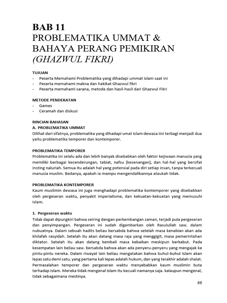 Problematika Umat | PDF | Agama & Spiritualitas