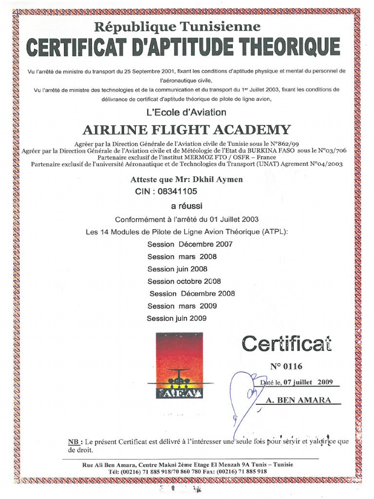 ATPL | PDF