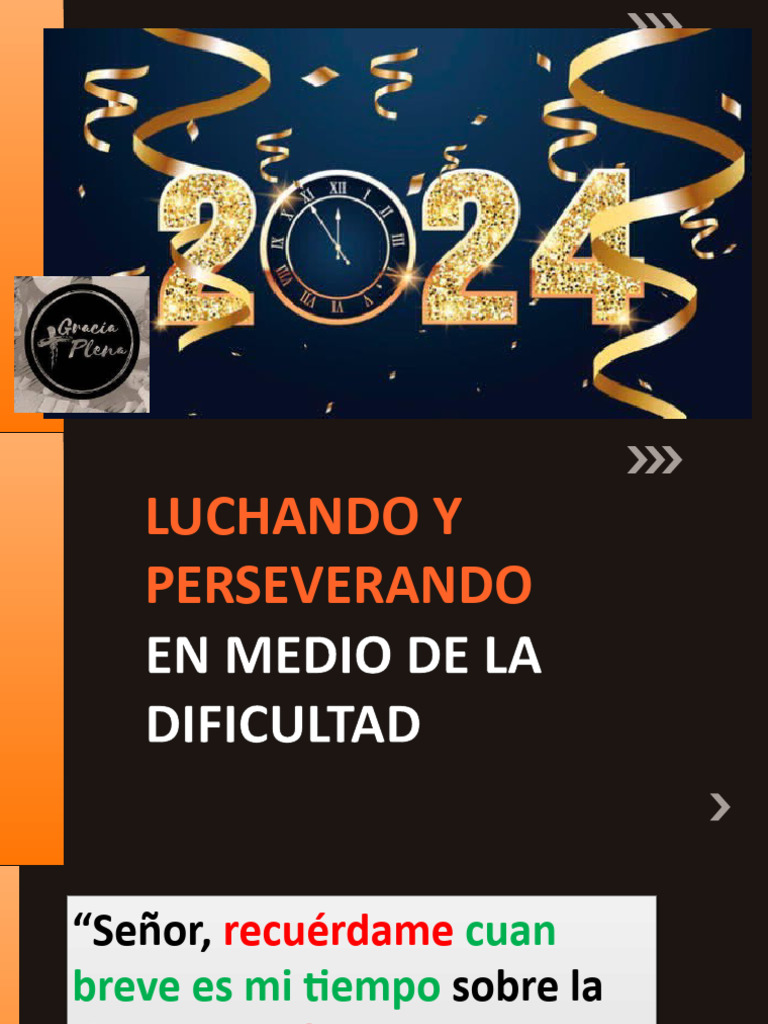 Luchando y Perseverando | PDF