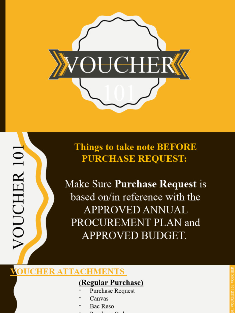 Voucher 101 | PDF | Supply Chain Management | Business