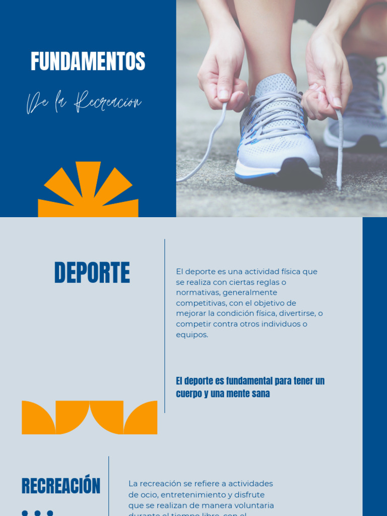 Fundamentos de Deporte y Recreación | PDF | Deportes | Mente