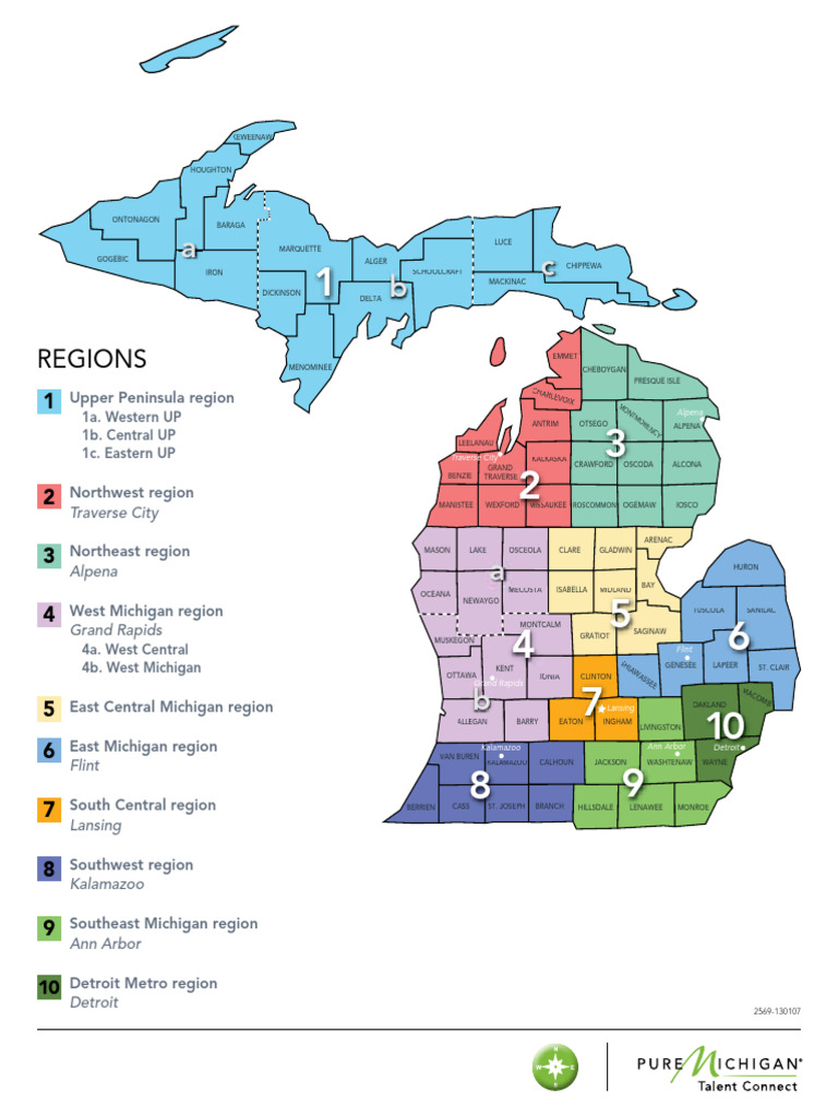 Mitalent Map | PDF | Michigan