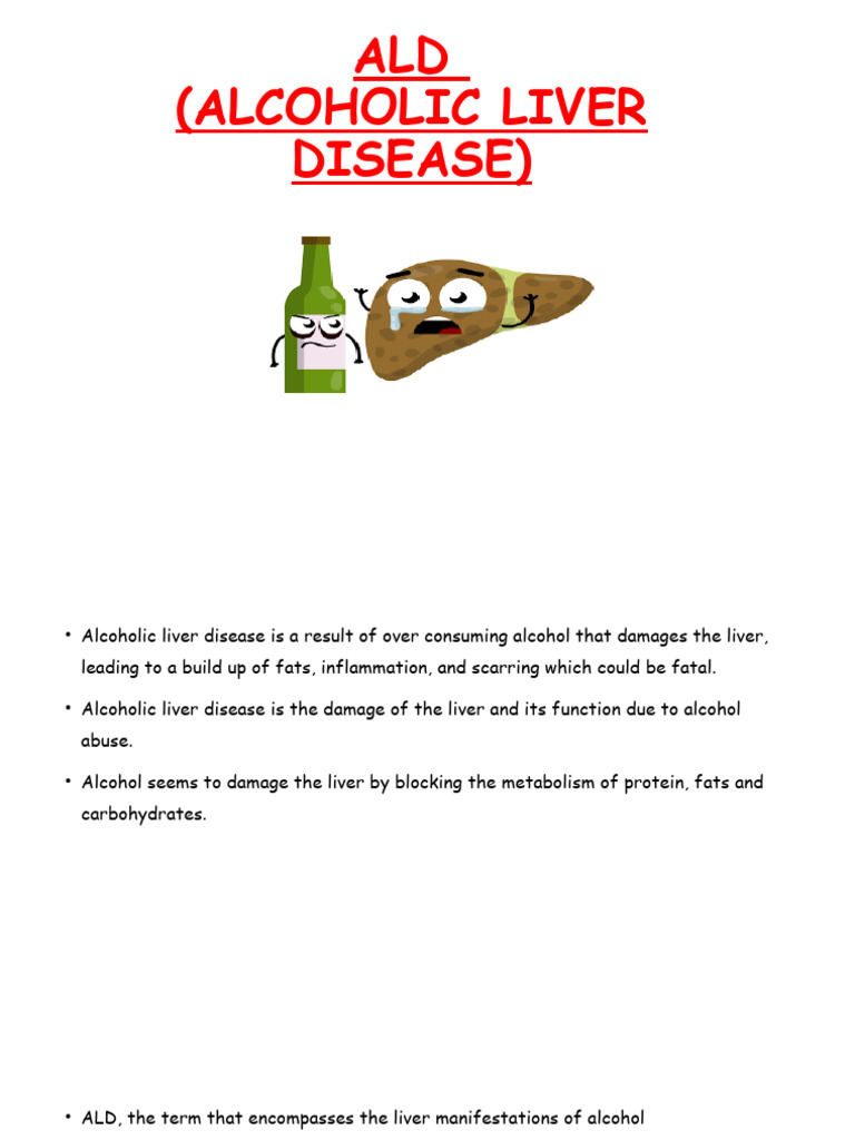 ALD (Alcoholic Liver Disease) | PDF | Cirrhosis | Liver