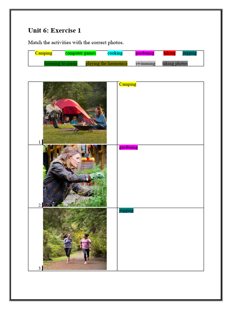 Unit 6 - Speaking | PDF | Question
