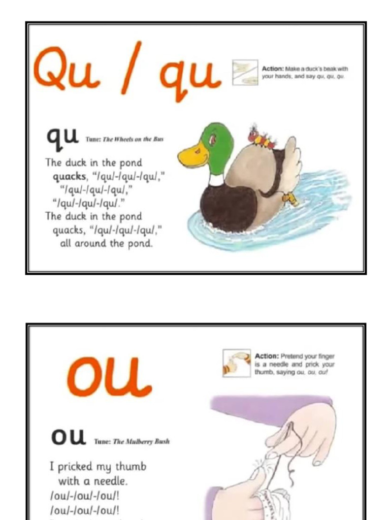 Digraph (Jolly Phonics Song) | PDF