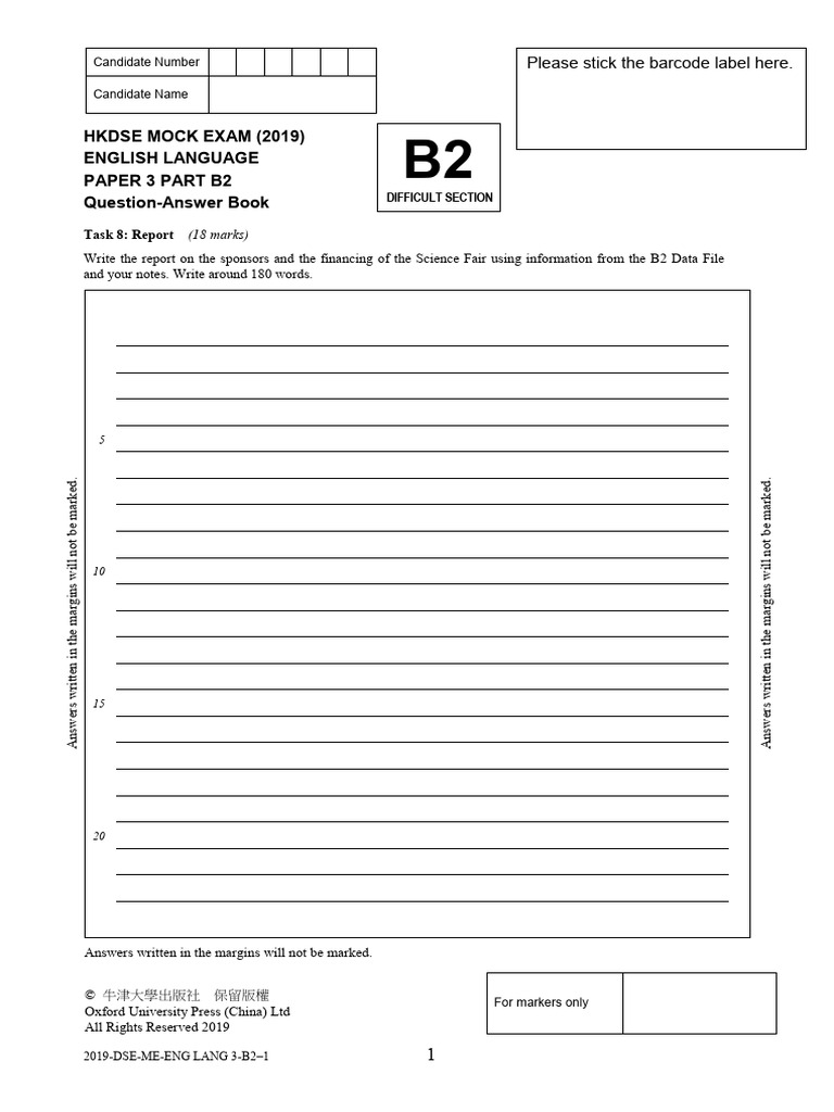 2019 Mock Exam P3 Part B2 QAB | PDF | Qualifications | Student ...