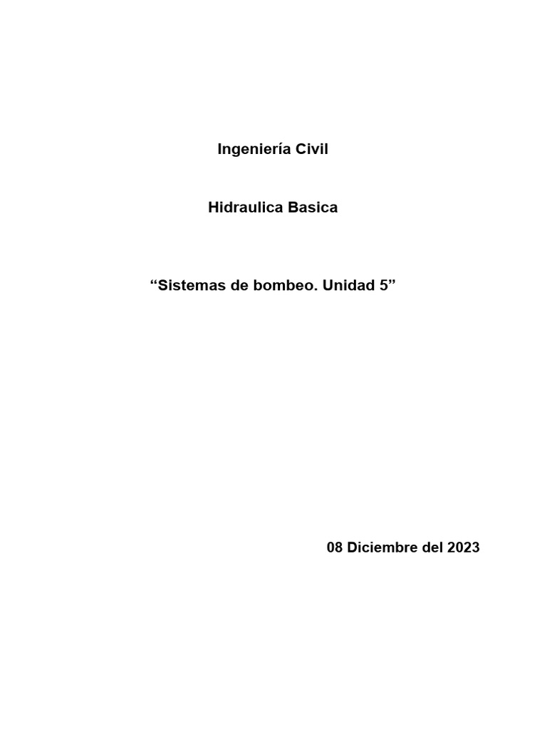 Sistemas de Bombeo | PDF | Bomba | Gases