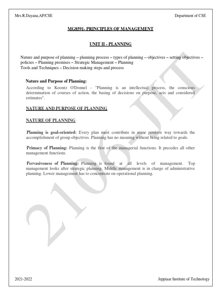 POM_UNIT_2 | PDF | Strategic Management | Swot Analysis POM_UNIT_2 | PDF | Strategic Management | Swot Analysis