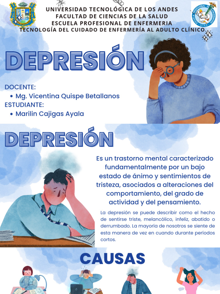 Depresión: Causas y Tratamientos | PDF | Trastorno depresivo mayor ...