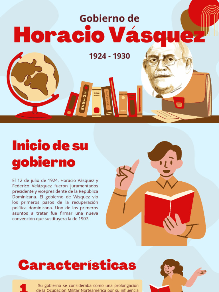 Gobierno de Horacio Vásquez 1924 - 1930 | PDF
