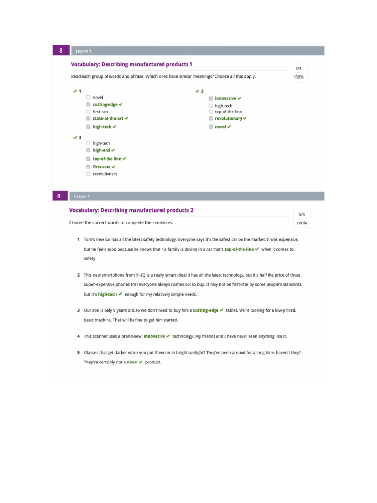 Unit-8 Lesson-1 4 | PDF