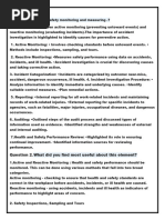 15 Reactive Monitoring Methods for Safety | PDF | Occupational Safety ...