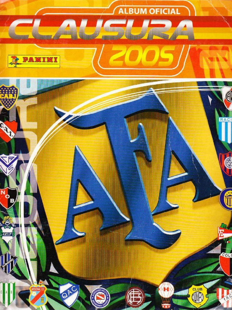 Panini - Futbol Argentino 2005 Clausura | PDF