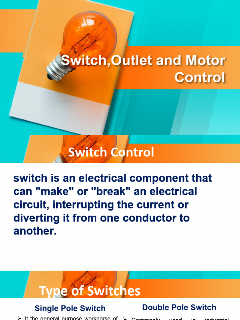 Switch, Outlet and Motor Control | PDF