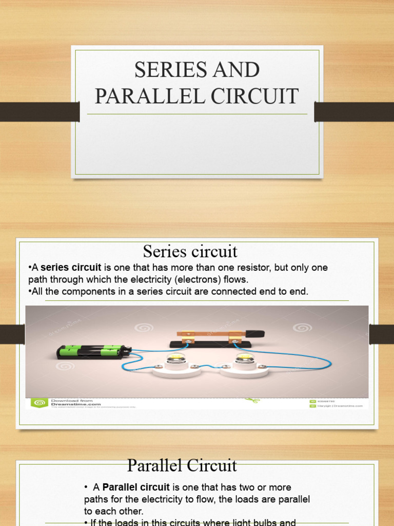 Series and Parallel Circuit | PDF | Series And Parallel Circuits ...