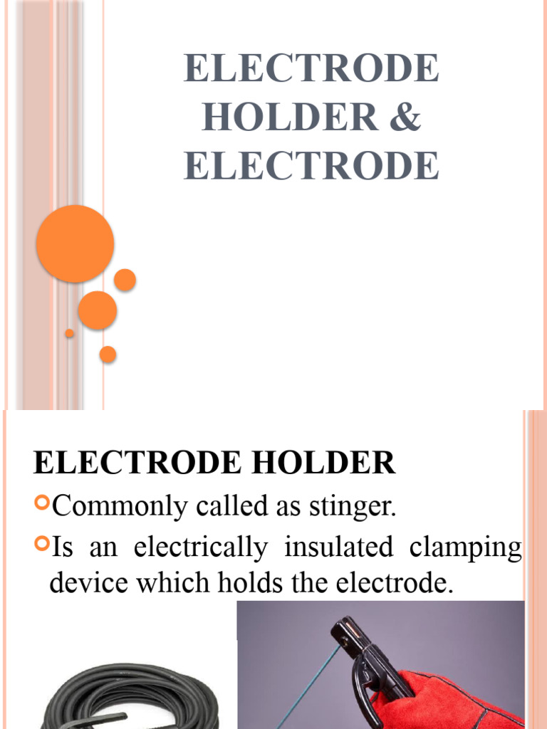 Electrode Holder Overview and Types | PDF | Welding | Construction