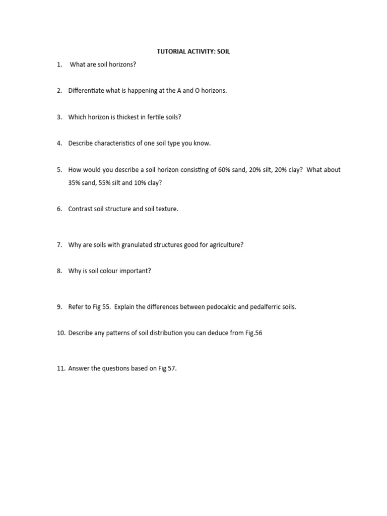 Soil Horizons and Types Explained | PDF