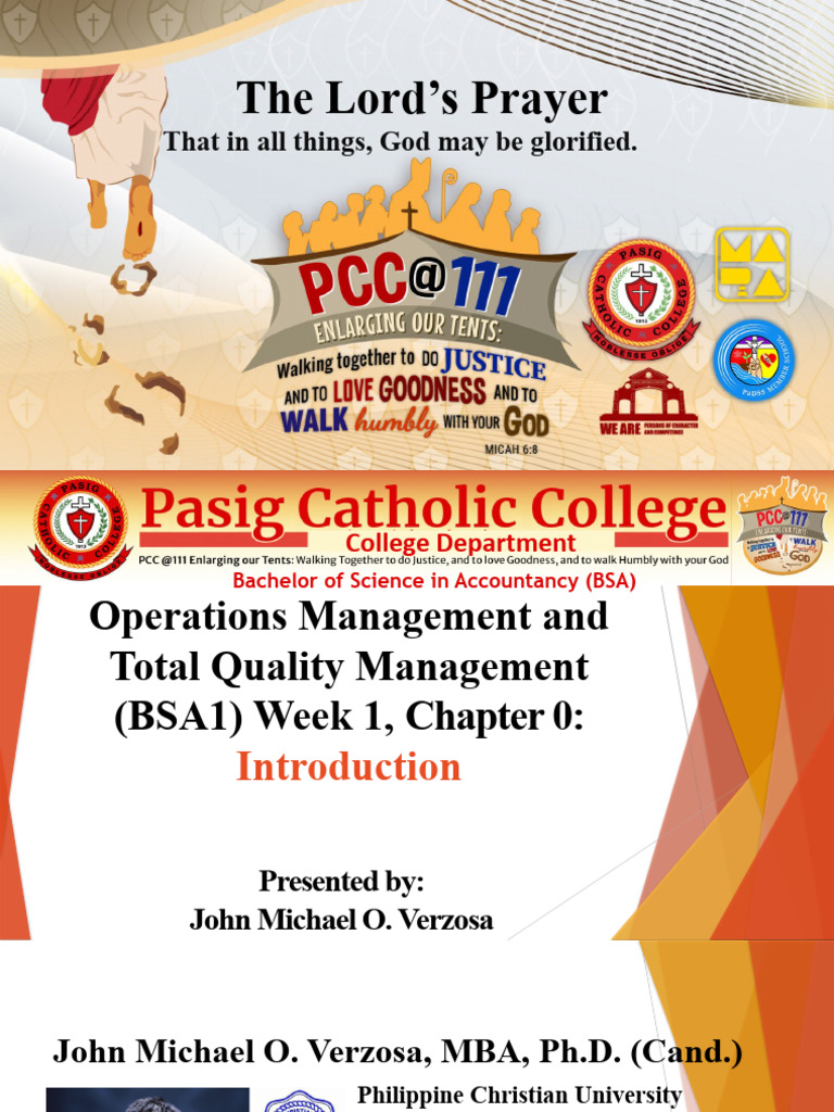 Bsa 01 Week 01 Pdf Supply Chain Quality Business