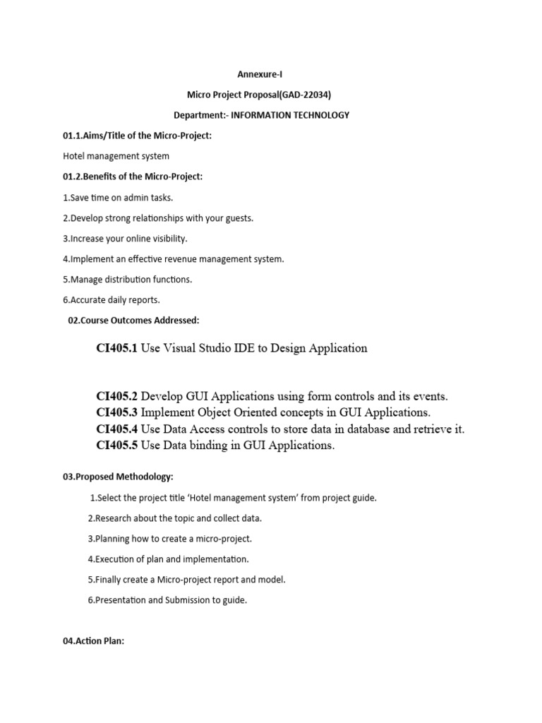 Gad Micro Project | Download Free PDF | Application Software | Software