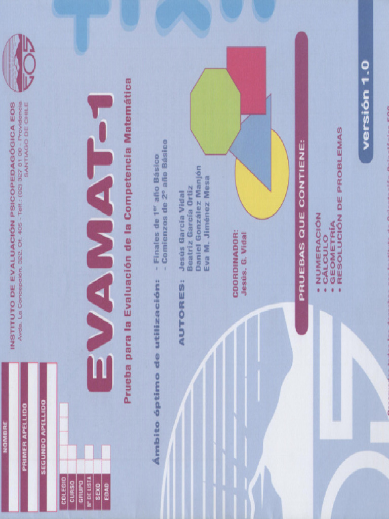 Evamat 1 | PDF