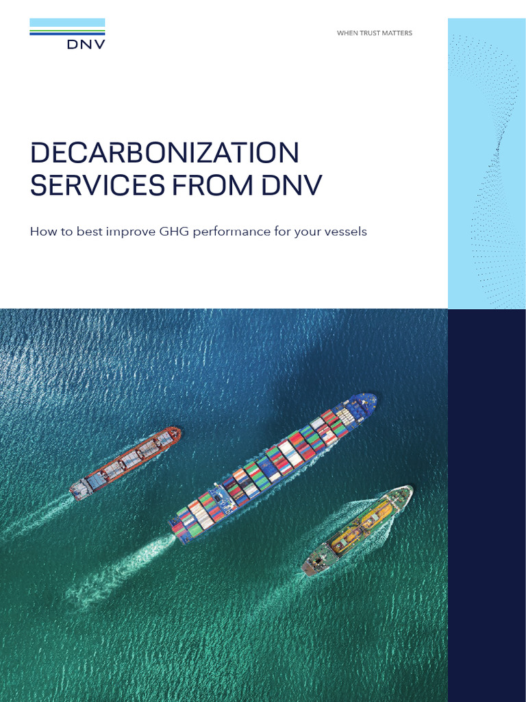 DNV Decarbonization Brochure DIN A4 2021-05 Web | PDF | Climate Change Mitigation | Efficient ...
