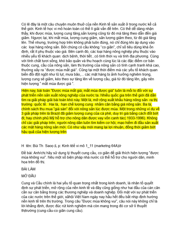 Kinh tế Vimo | PDF