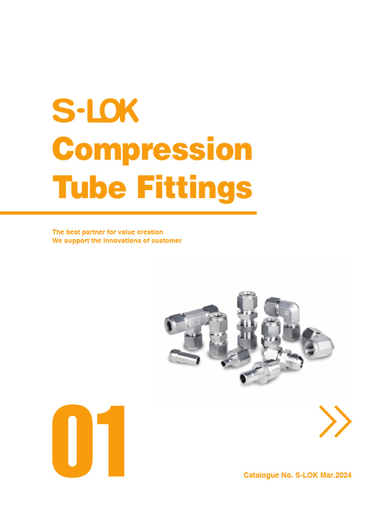 S-LOK Compression Tube Fittings - REV.2024.02 | Download Free PDF | Pipe (Fluid Conveyance ...