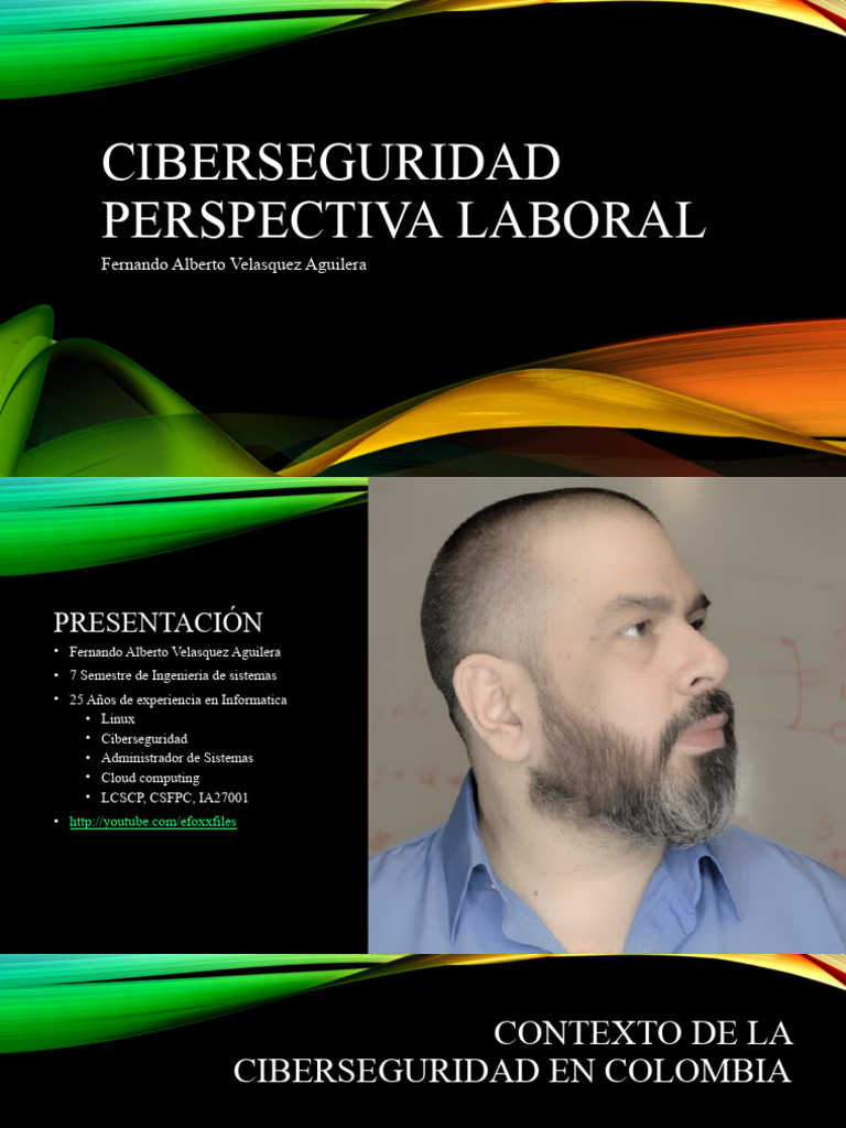 Ciberseguridad Perspectiva Laboral | PDF | La seguridad informática ...