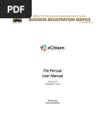 eCitizen Police Clearance Guide | PDF | Identity Document | Receipt