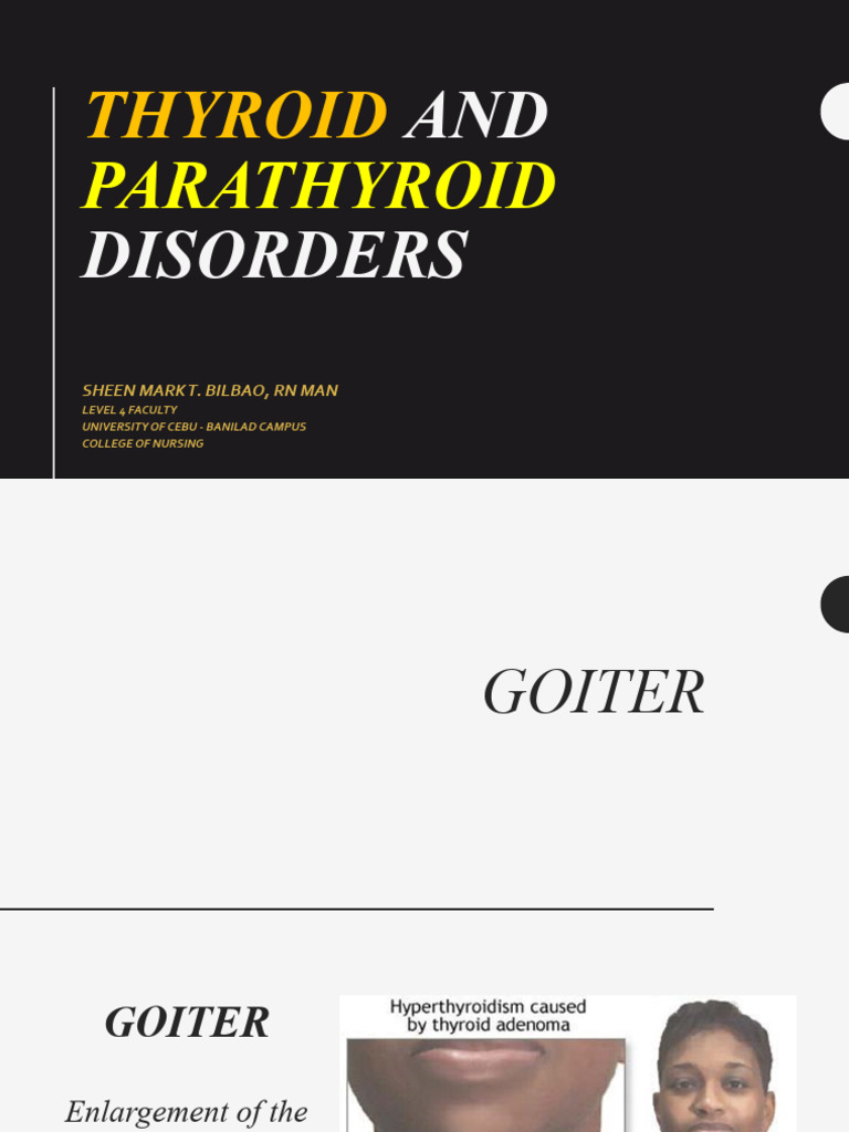 Thyroid Parathyroid | PDF | Hyperthyroidism | Thyroid